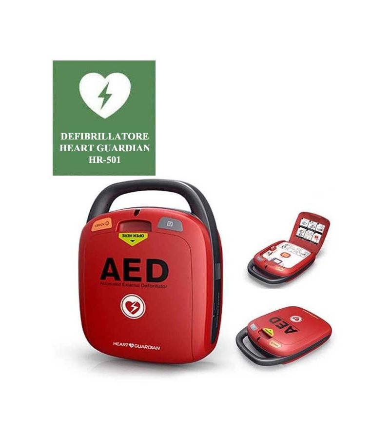 Defibrillatore Semiautomatico HEART GUARDIAN HR-501 - Defibrillatori ...
